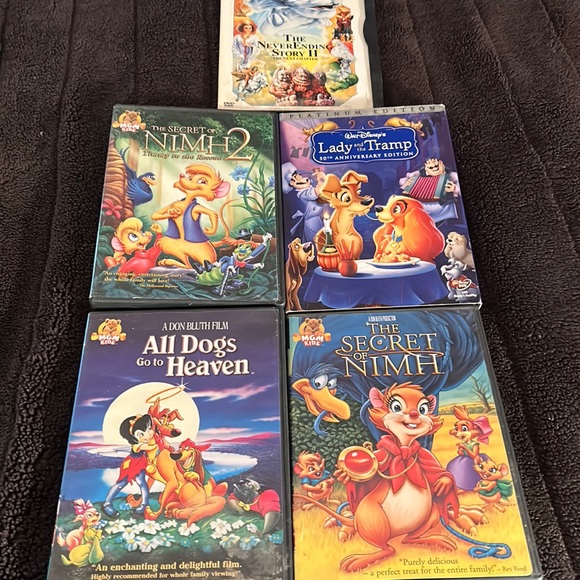 Disney | Other | Five Disney Movies Dvds | Poshmark